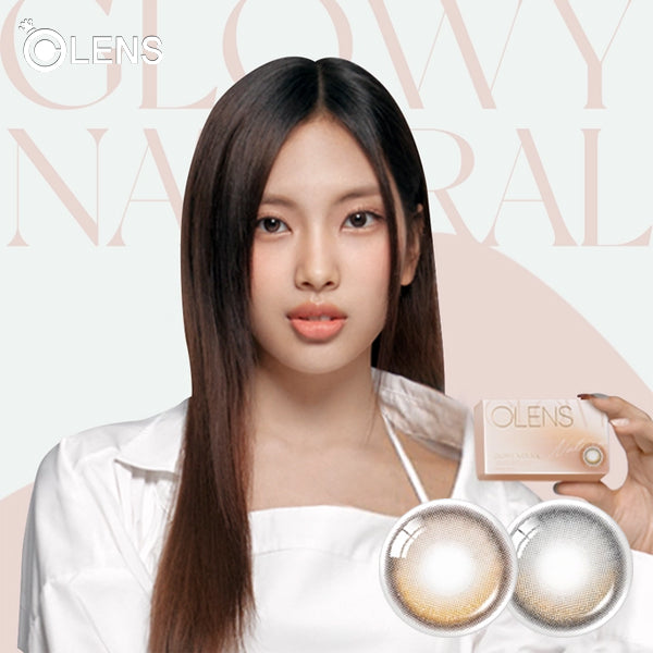 O-lens Glowy Natural 月拋彩色隱形眼鏡 | USKO OPTICAL