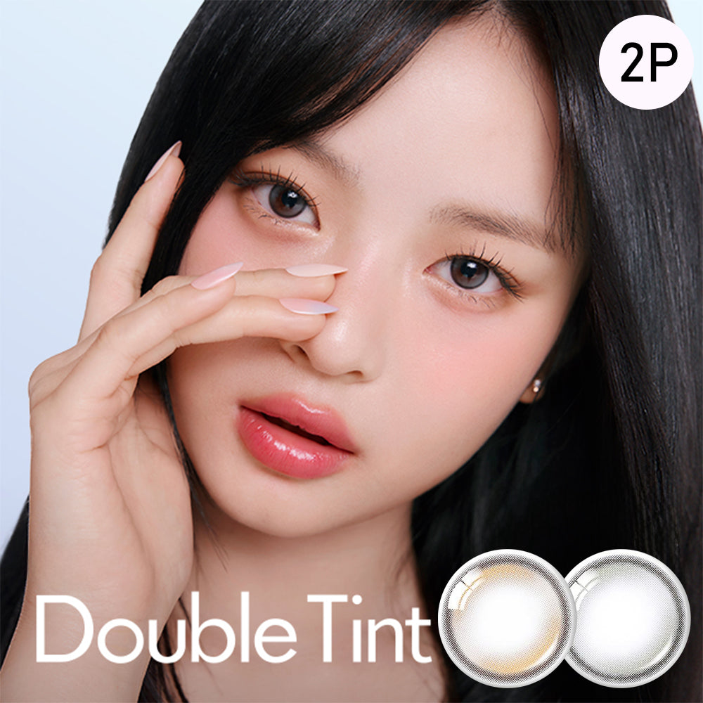 O-lens Double Tint monthly disposable colored contact lenses | USKO OPTICAL