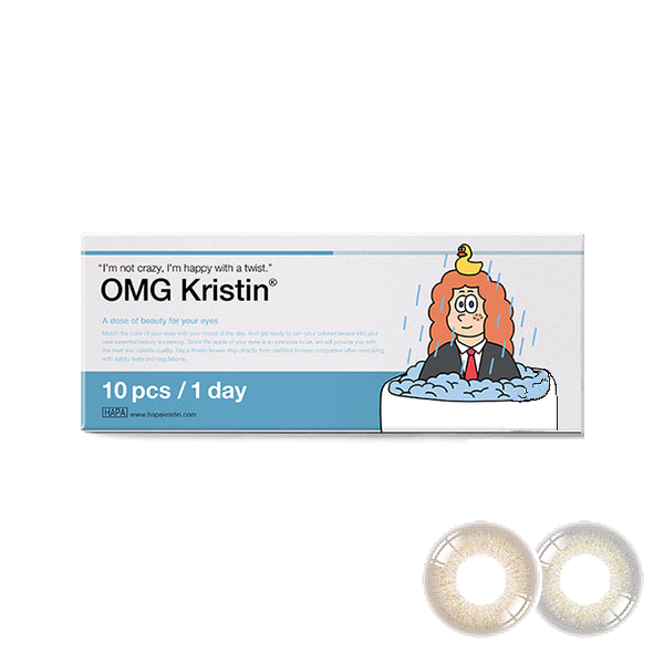 Hapa Kristin OMG Kristin 1Day 日拋彩色隱形眼鏡| USKO OPTICAL