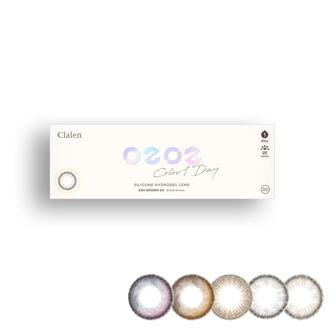Clalen O2O2 Color 1Day 日拋彩色隱形眼鏡 | USKO OPTICAL